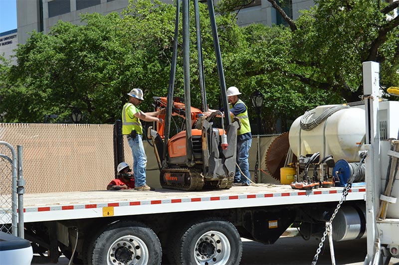 Robotic Breaking and Hammering in Texas and Louisiana