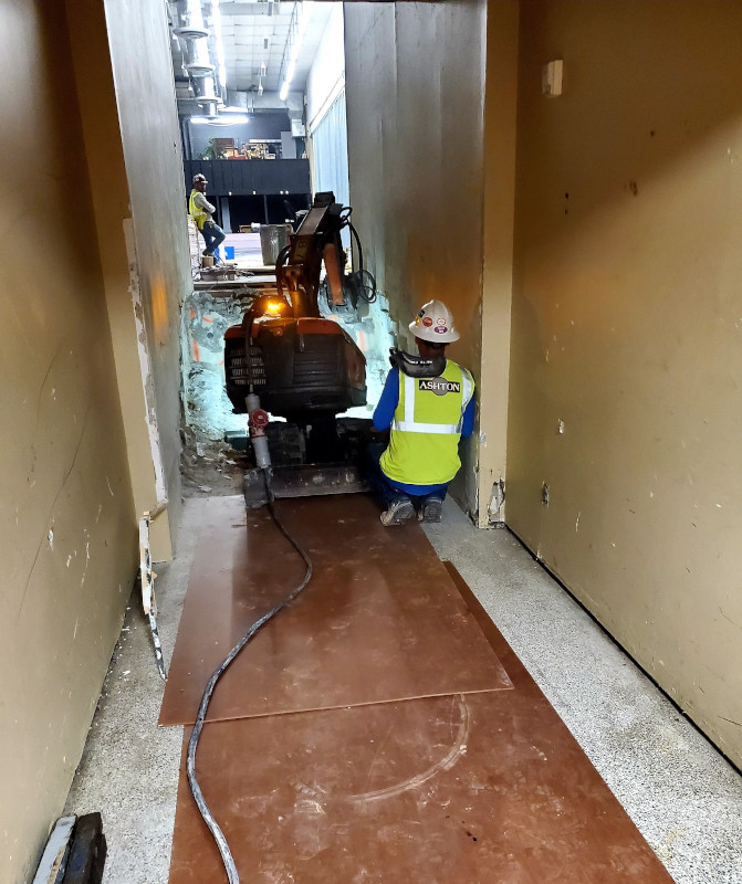 Robotic Breaking and Hammering in Texas and Louisiana